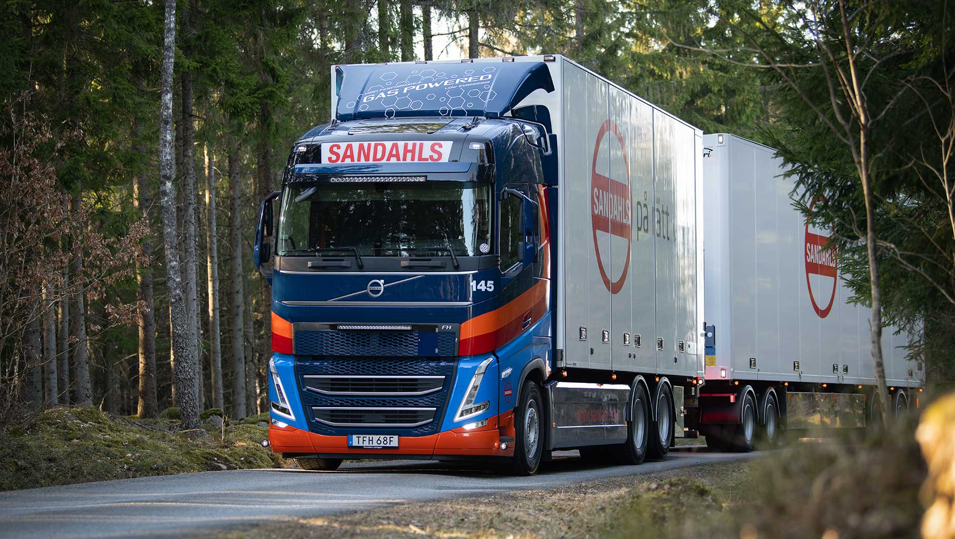 Sandahls fossilfria transporter | Volvo Lastvagnar