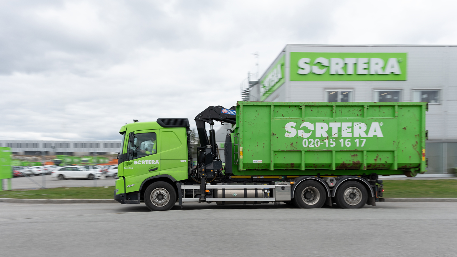 Fullt fokus på återvinning med biogas i tanken | Volvo Lastvagar