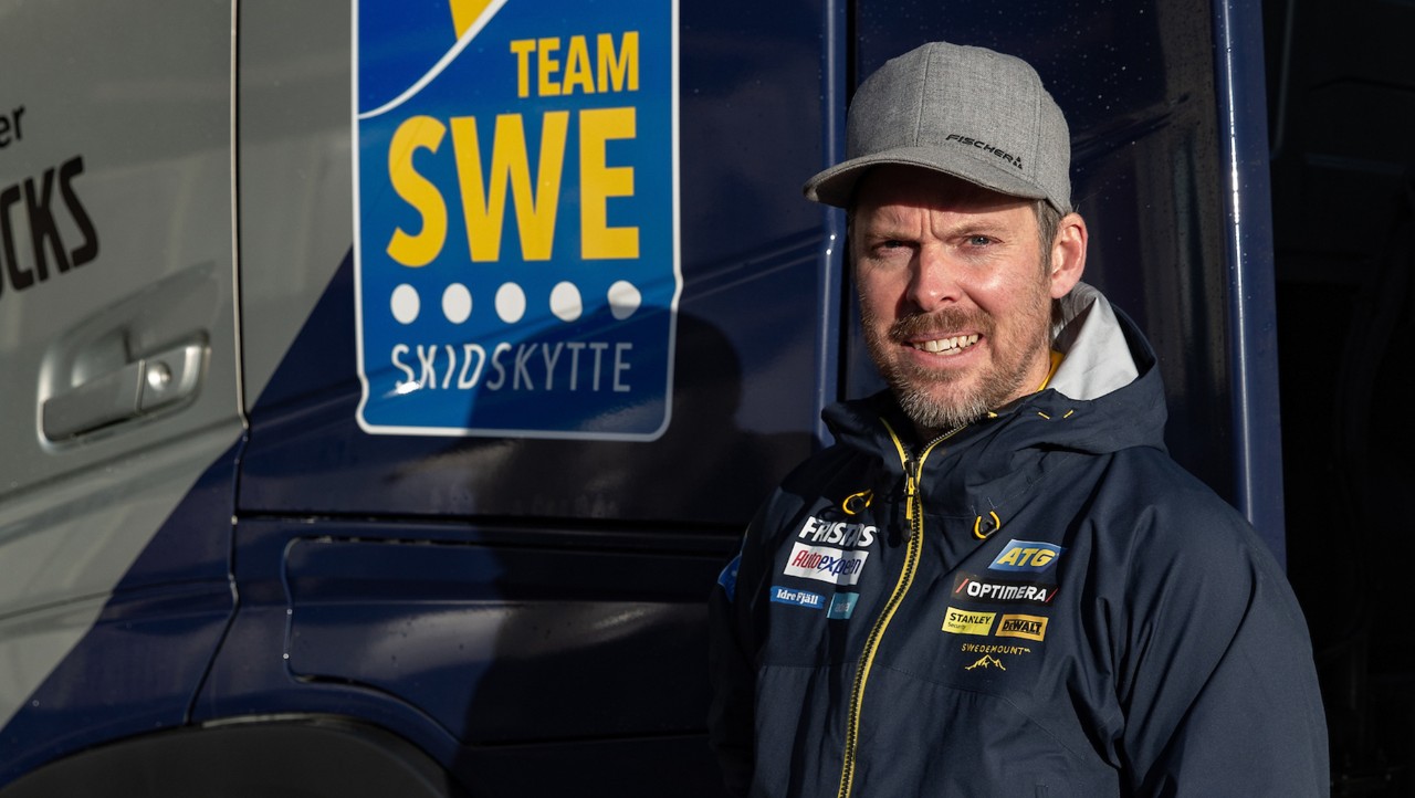 Skidskyttelandslagets nya dragbil | Volvo Lastvagnar